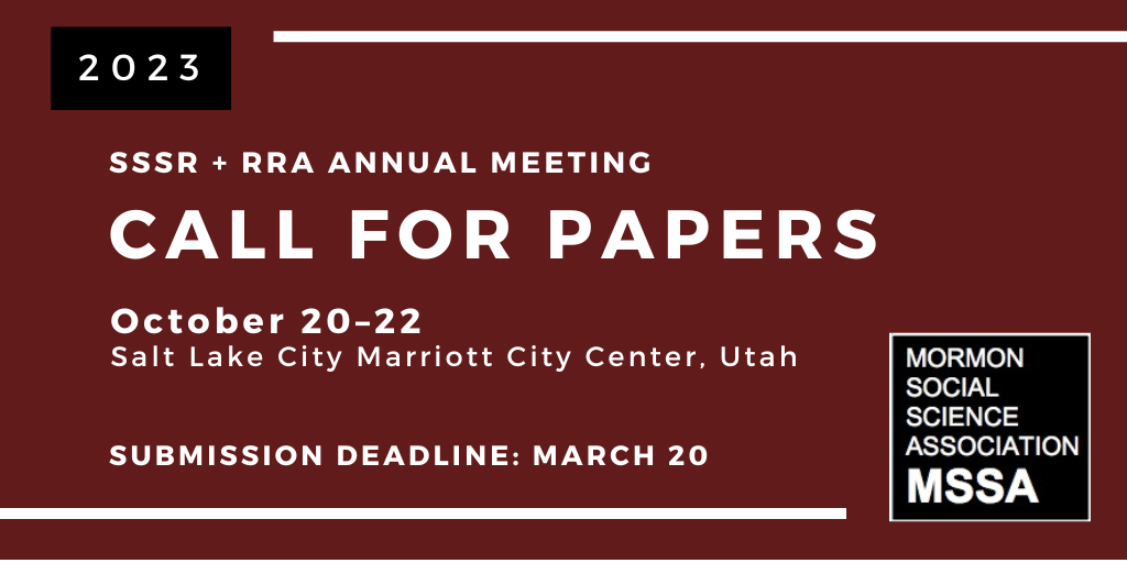 MSSA News – Mormon Social Science Association